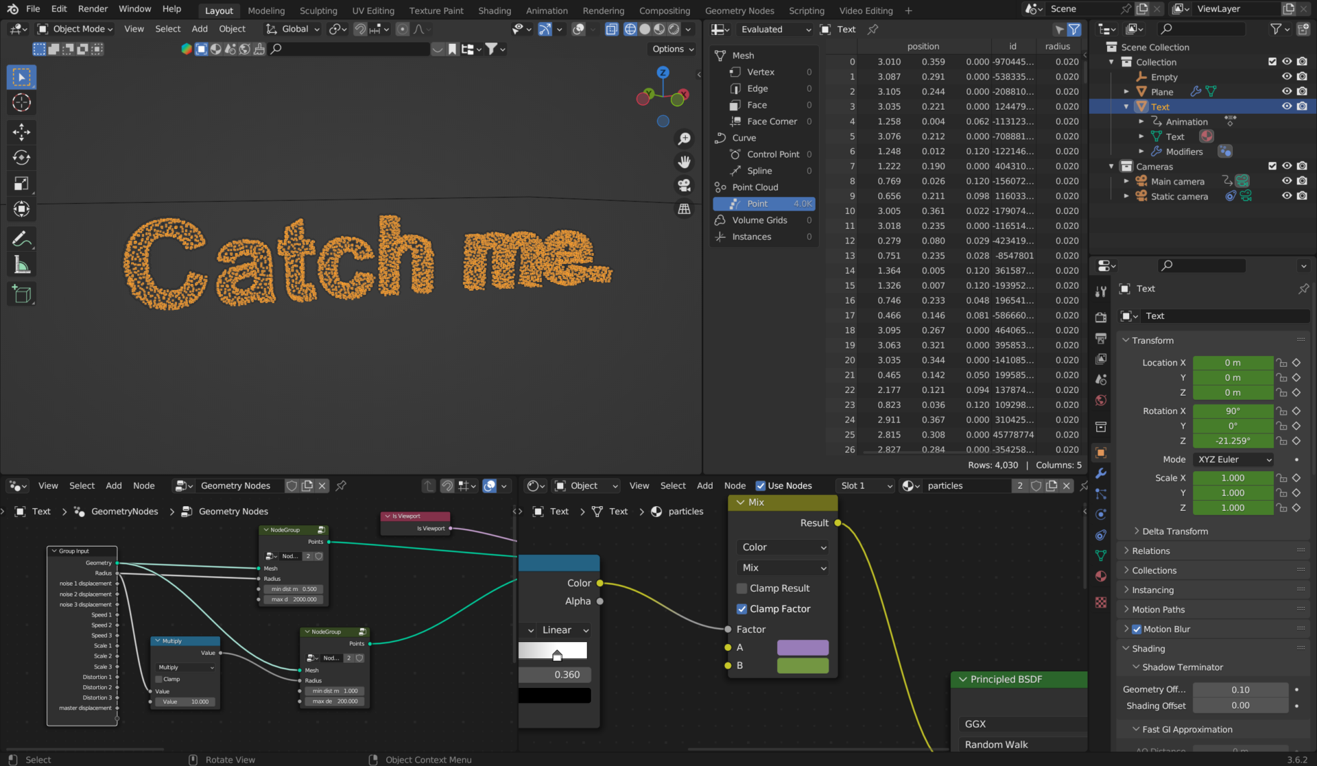 Morphing text - Tomas Kaplan